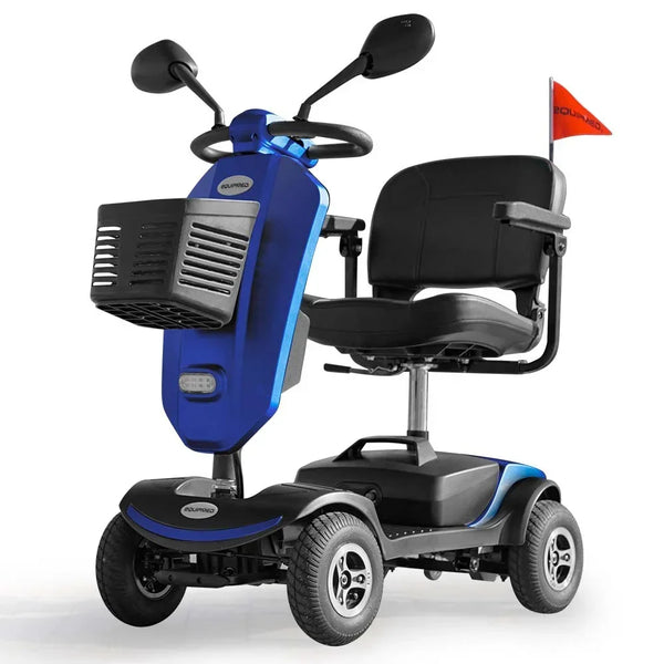 Mobility Scooter Electric 4 Wheel Blue – Stacks Warehouse